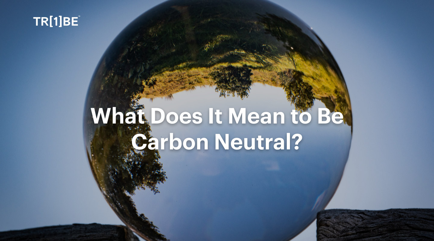 What Does It Mean to Be Carbon Neutral?